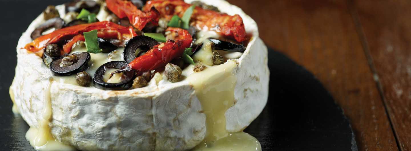 Baked Camambert with Sundried Tomatoes, Olives and Capers - Lactalis ...