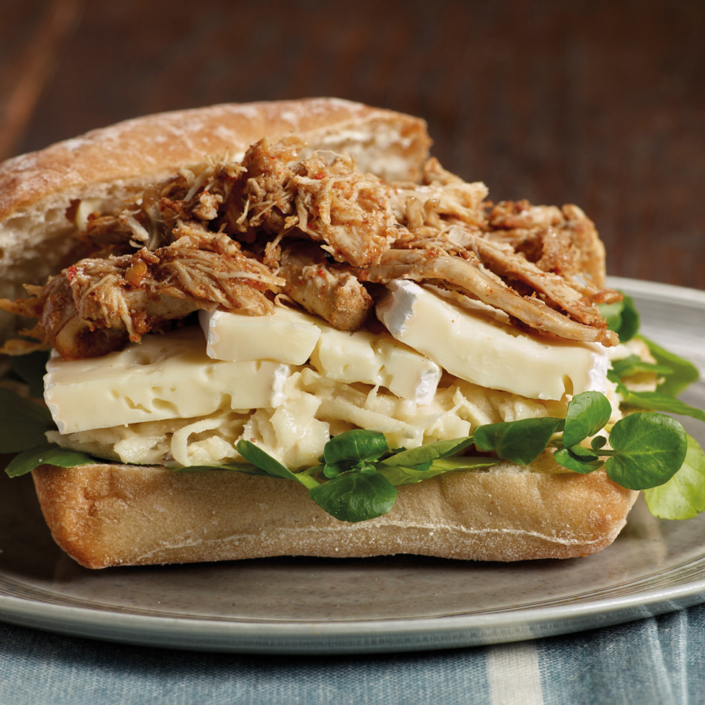 Pulled Chicken and Brie with Celeriac and Mayo - Lactalis Professional ...