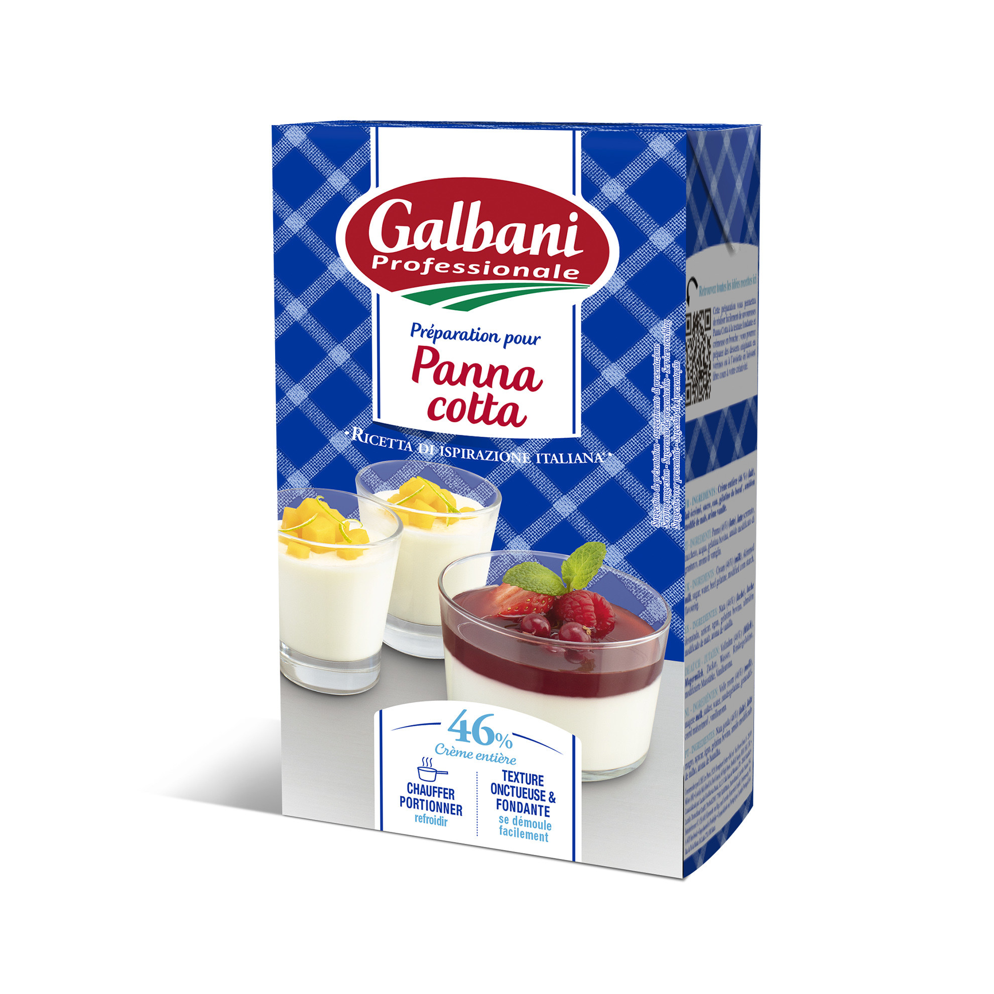 Parfait de Panna Cotta à l‘orange - Lactalis Professional FR