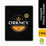 Orkney Mature Coloured Cheddar 2.5kg - Lactalis Professional | Foodservice