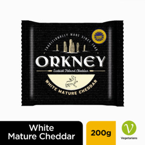 Orkney Mature White Cheddar 200g - Lactalis Professional | Foodservice