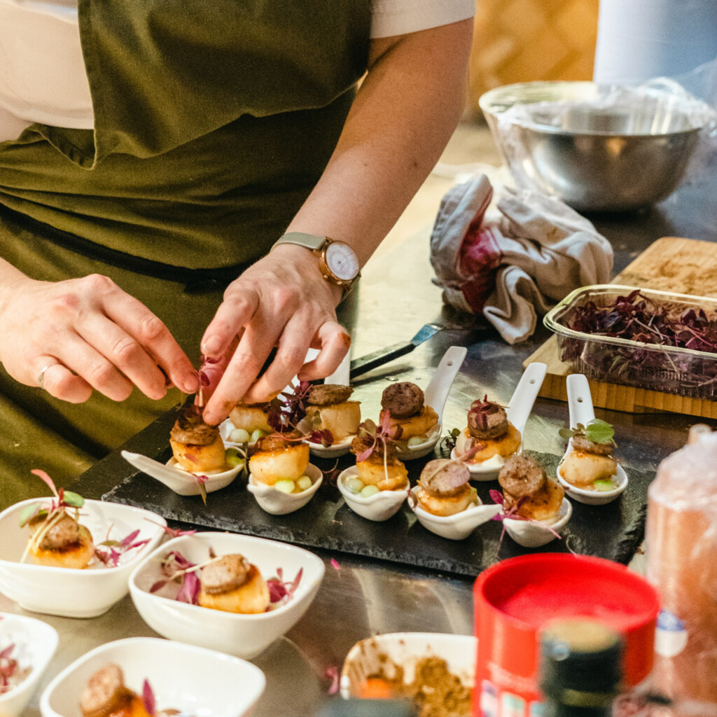 Scallop, Apple and Hogs Pudding with Galbani Mozzarella - Lactalis ...