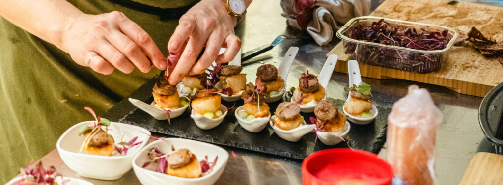 Scallop, Apple and Hogs Pudding with Galbani Mozzarella - Lactalis ...