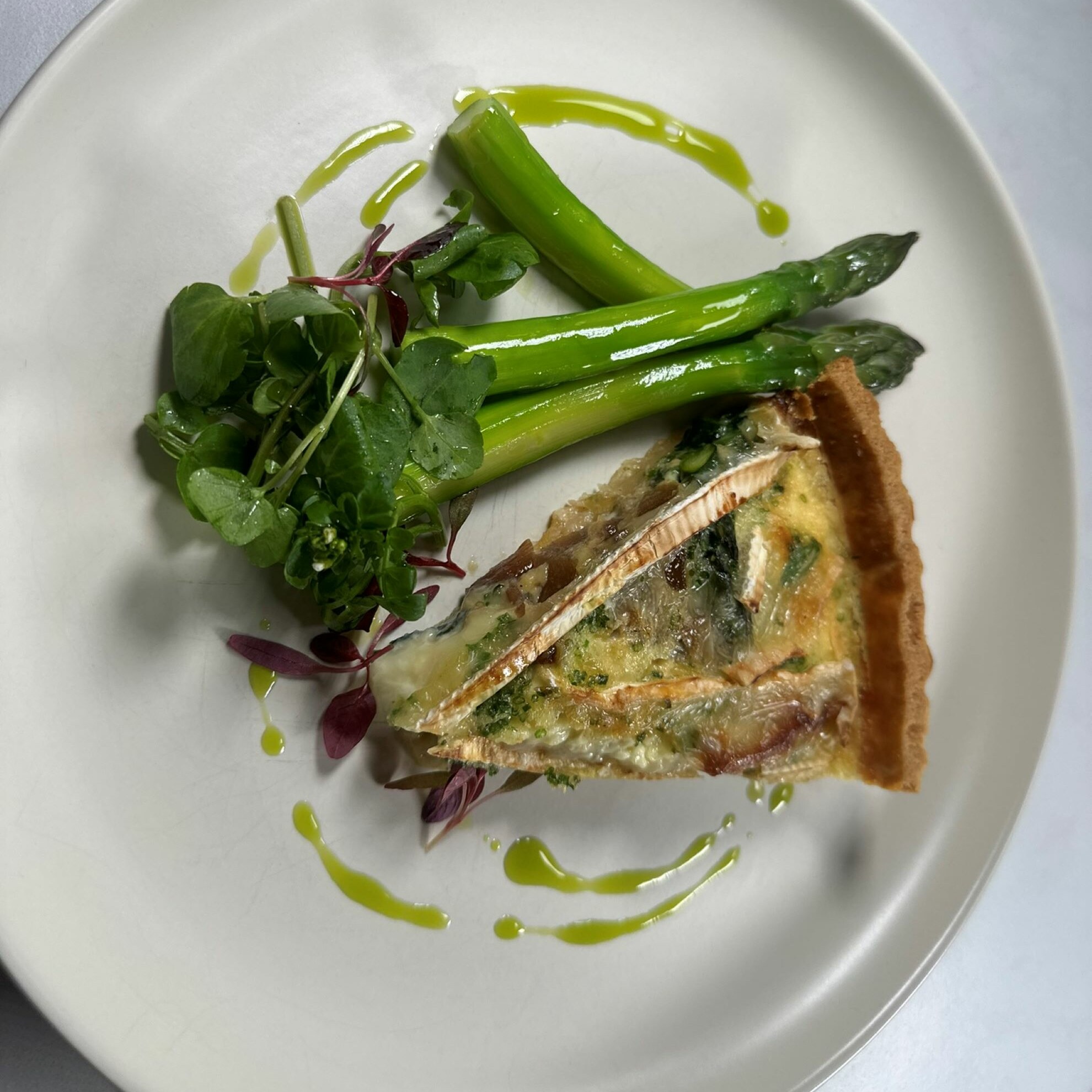 Brie Crémeux, Crispy Rind and Charred Fruit Salad - Lactalis ...