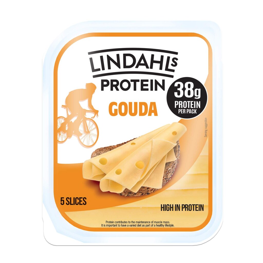 Lindahls Protein Gouda Cheese Slices 125g - Lactalis Professional ...
