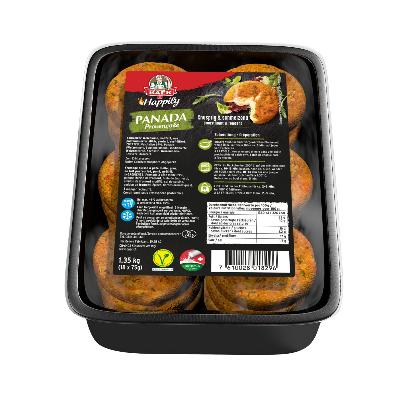 BAER Panada Provençale 18x75g - Lactalis Professional DE