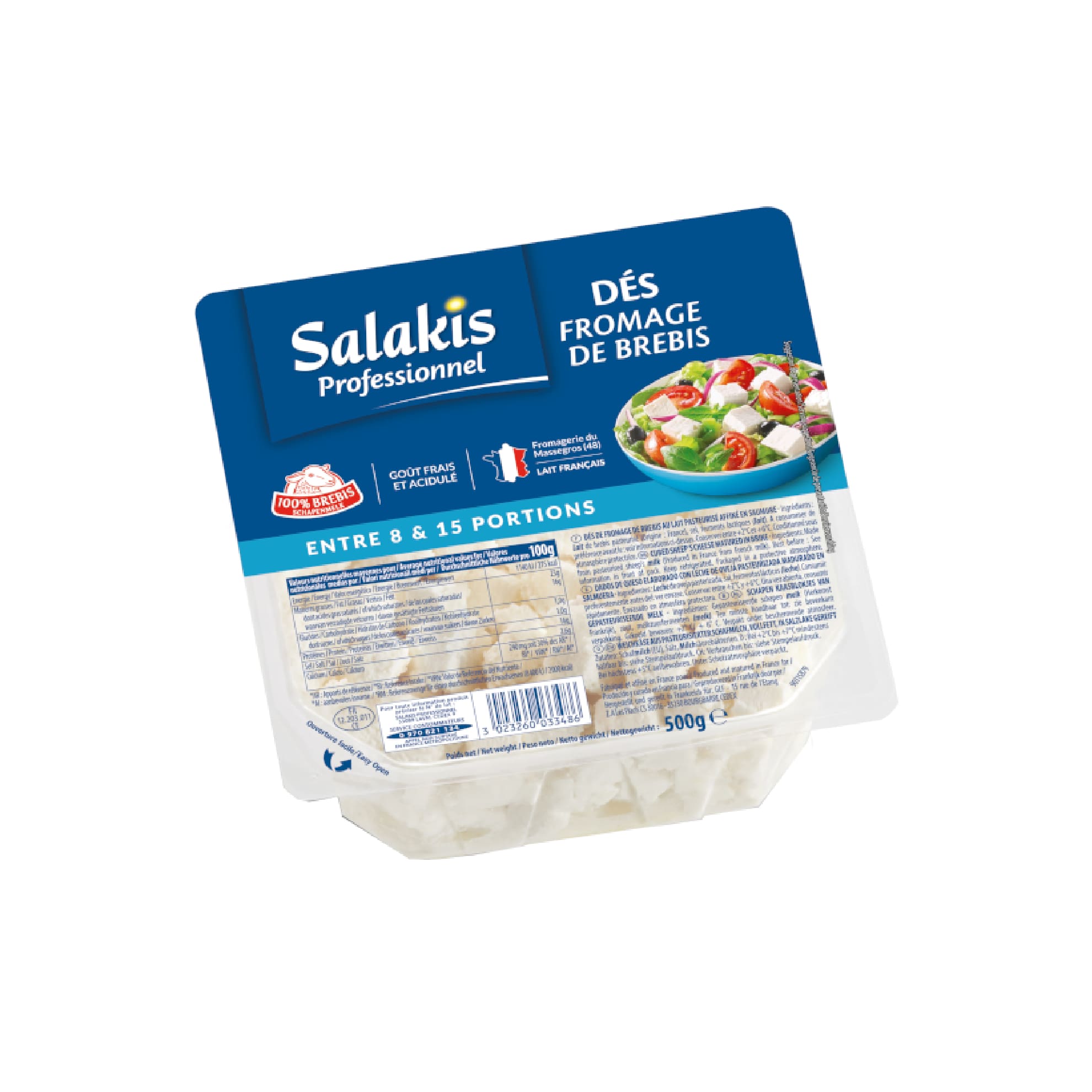 Salakis 2kg, Block - Lactalis Professional DE